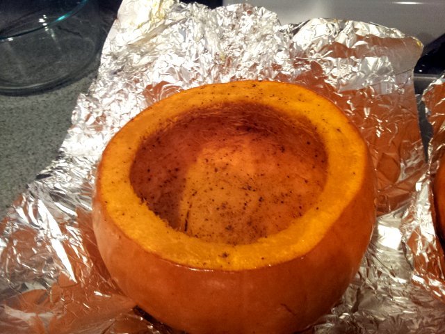 Chicken Potpie in a Pumpkin - Our Austintatious Life